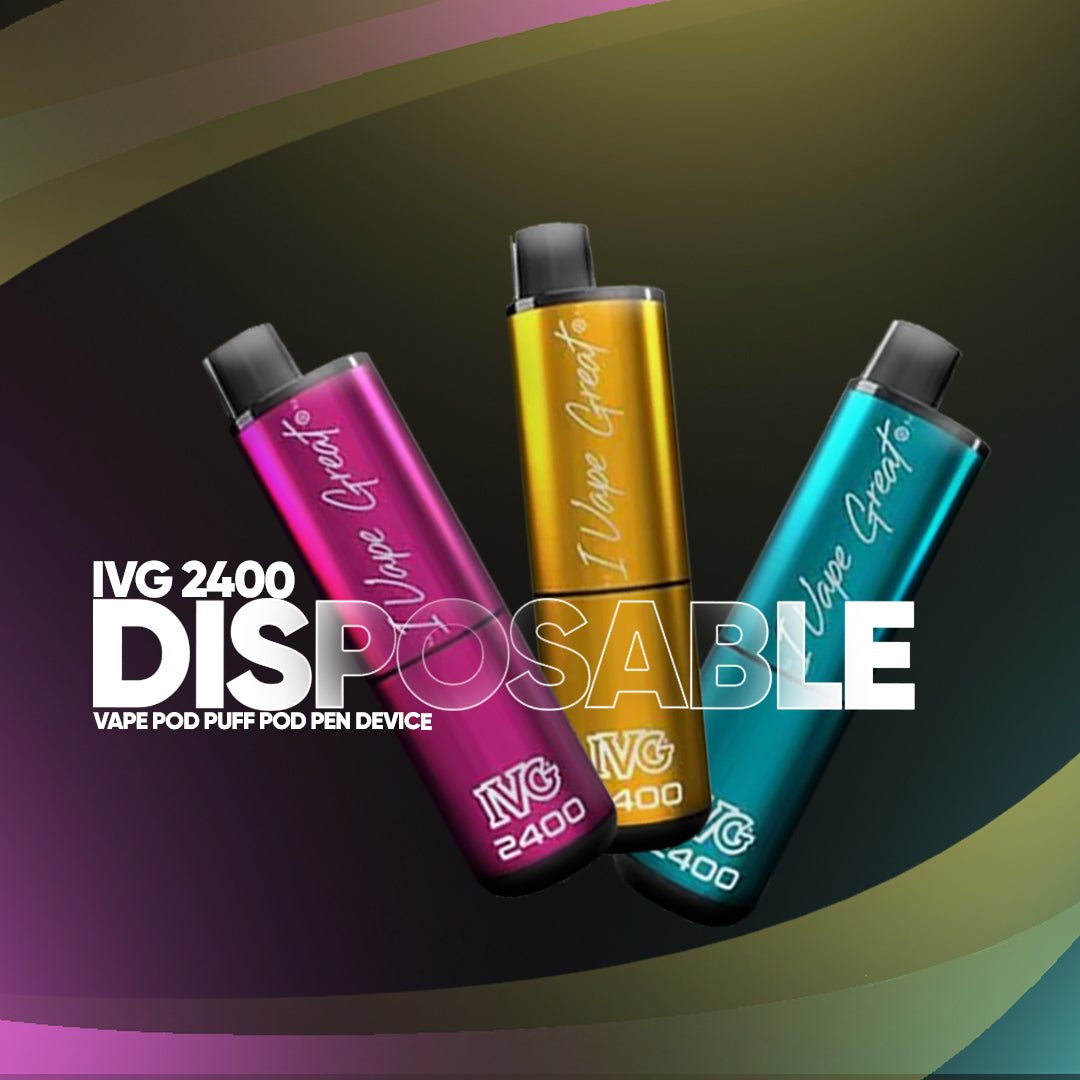 Experience Ultimate Convenience with the IVG 2400 Disposable Vape Pod ...
